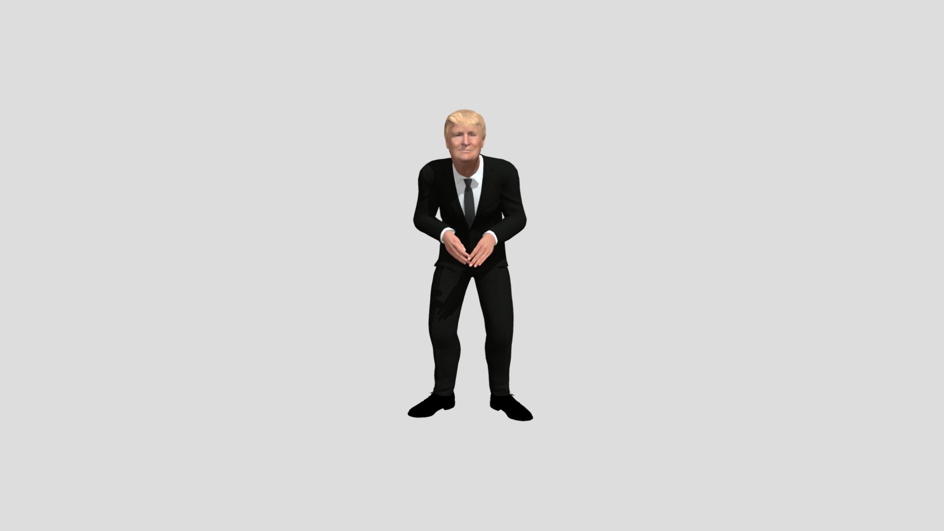 Trump Old Man Idle - Download Free 3D model by Decentralized ...