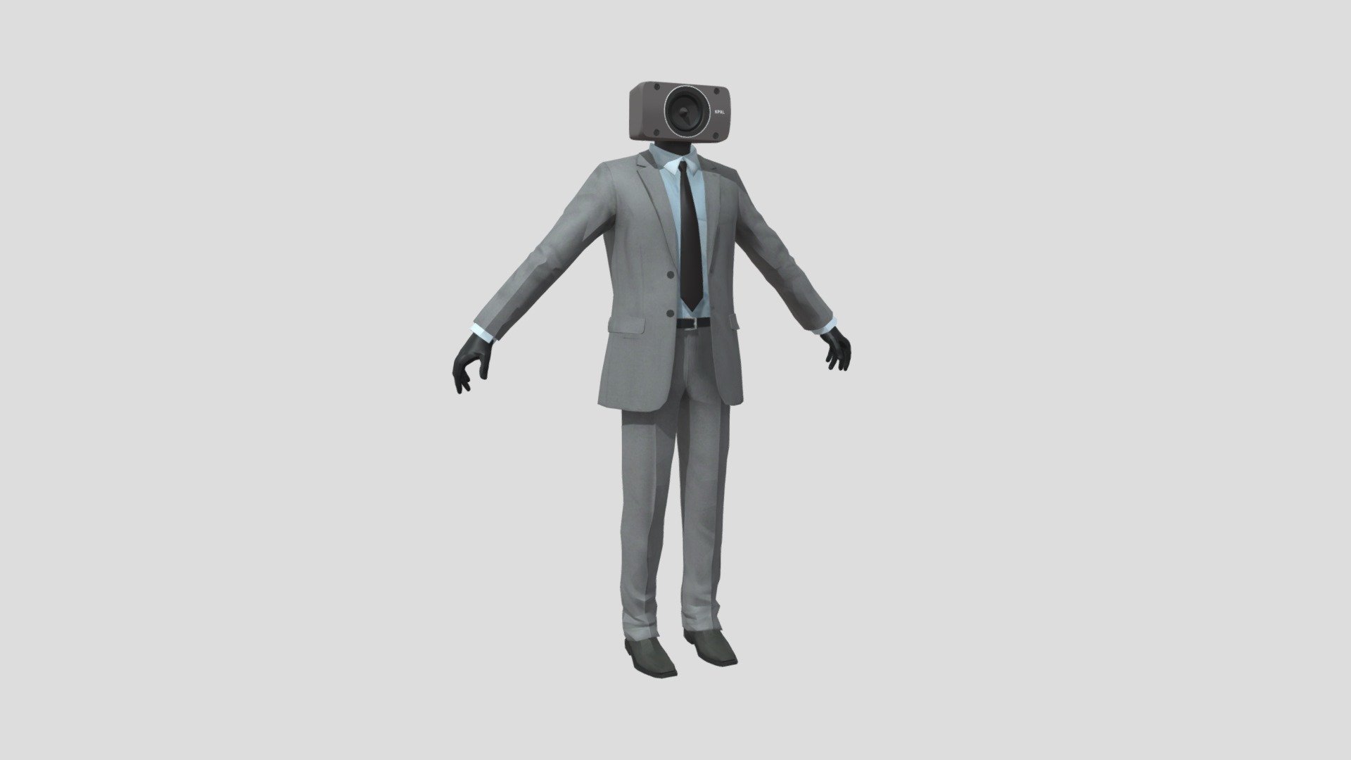 speakerman model - Download Free 3D model by Trickster?!boom ...