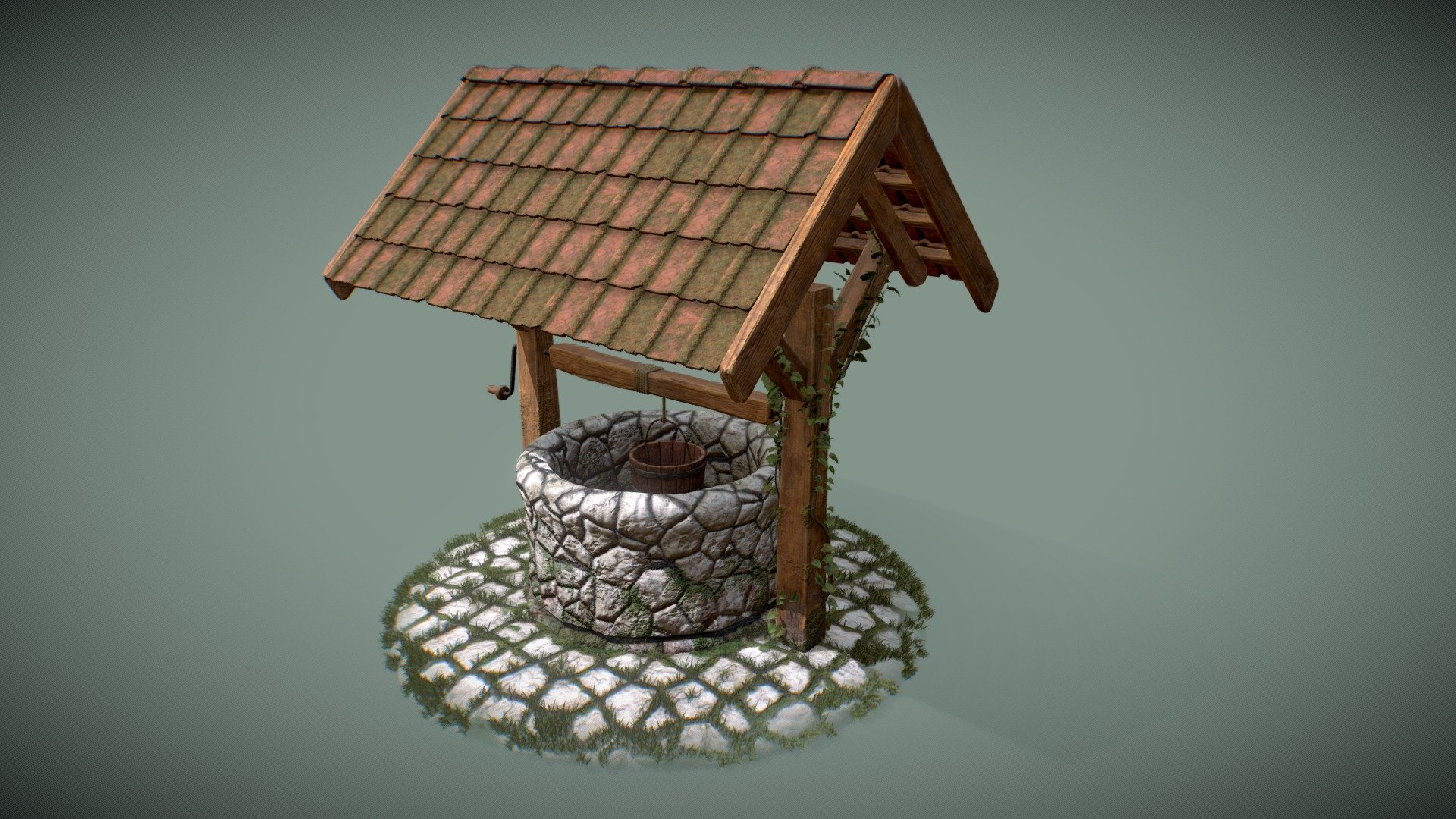 Water Well - Buy Royalty Free 3D model by Adam_Si [4b2da92] - Sketchfab ...