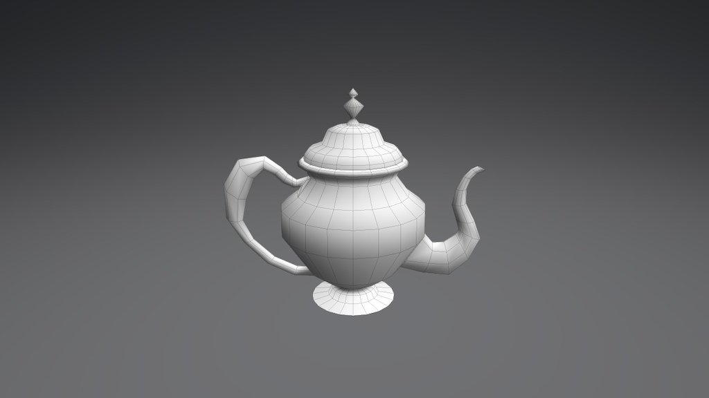 Teapot - 3D model by bernilynwolfe [4b2db9b] - Sketchfab