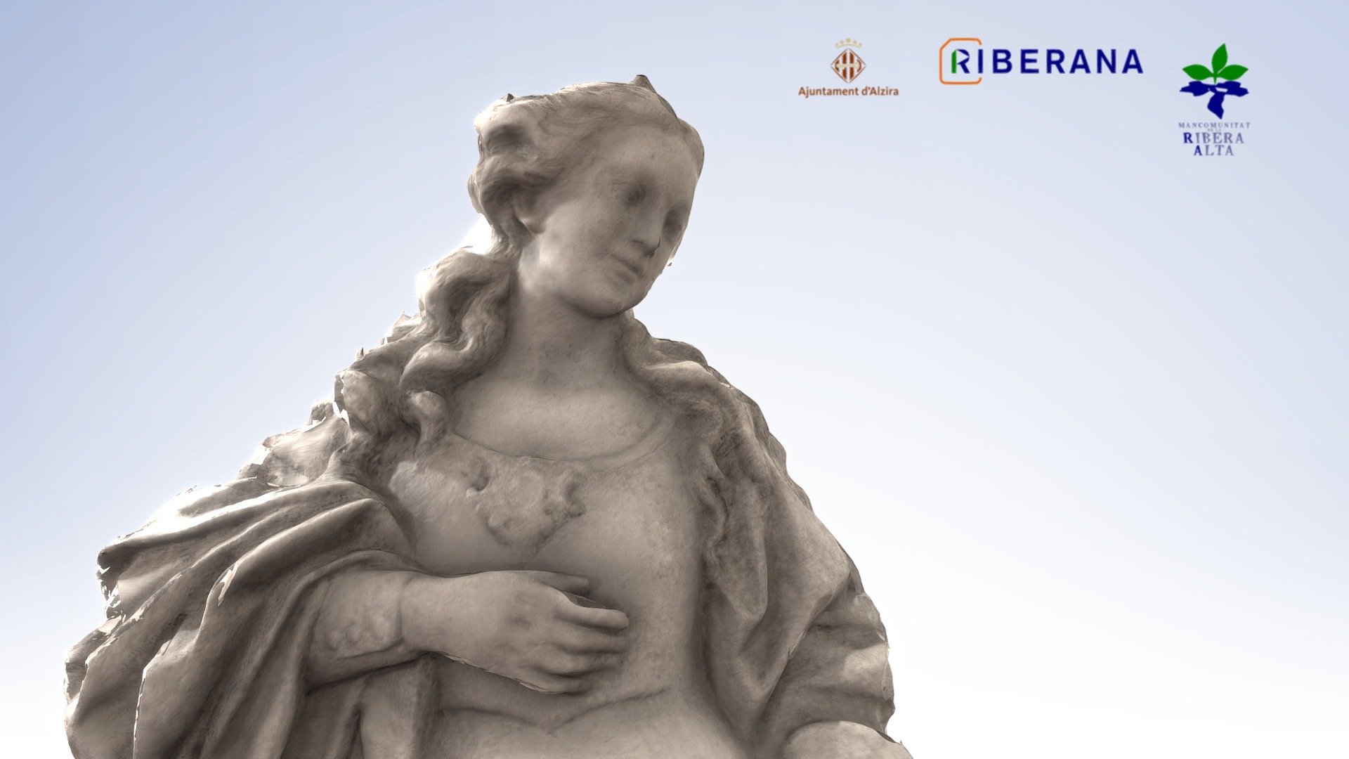 Estatua Santa Gràcia - Guix - Download Free 3D model by Riberana.es (@riberana) [4b2f64e ...