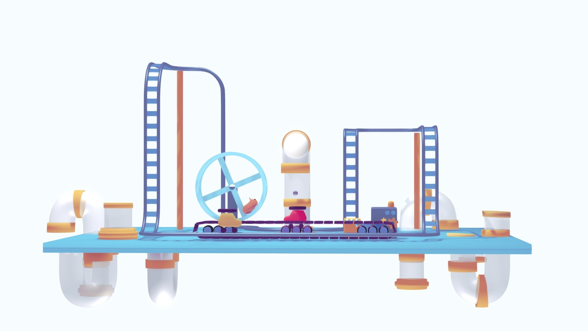 The Food Transfer 2023 by Mathew Age 10 - Download Free 3D model by ...