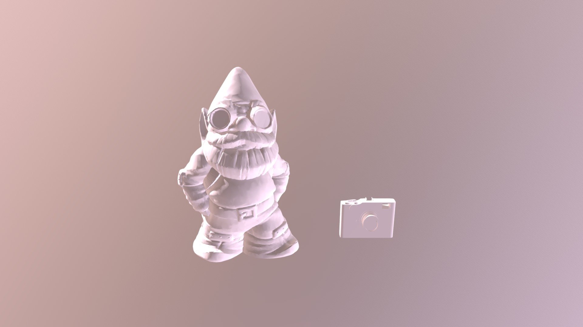 Security Gnome - 3D model by AnaGyebi [4b309f7] - Sketchfab