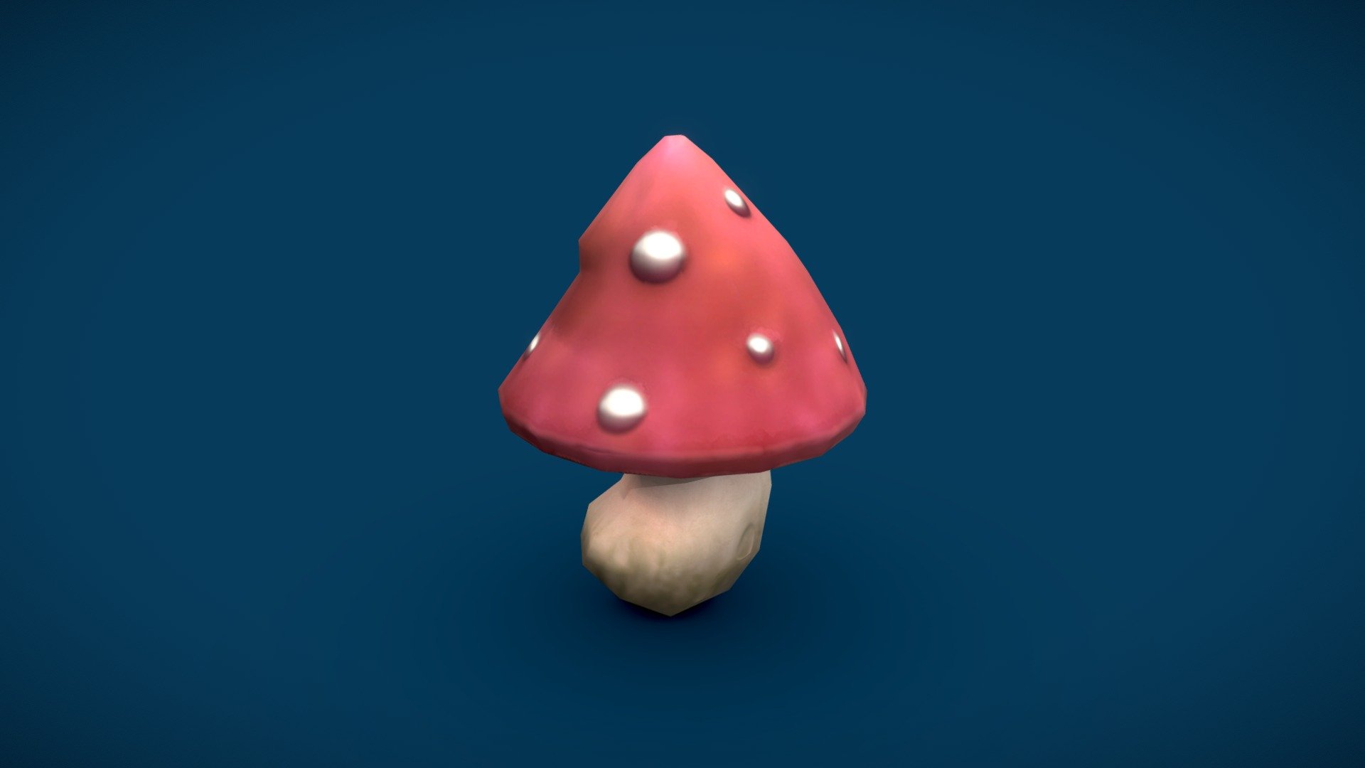 Stylized Mushroom - 3D model by Catherine Gwiner (@gwiner_kate ...