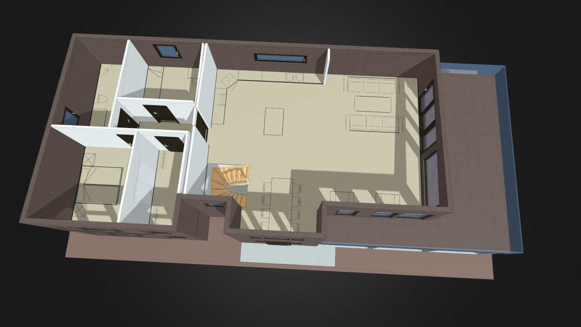 Hus Lydia, 2 etasje - Download Free 3D model by Vlad (@vlad1988 ...