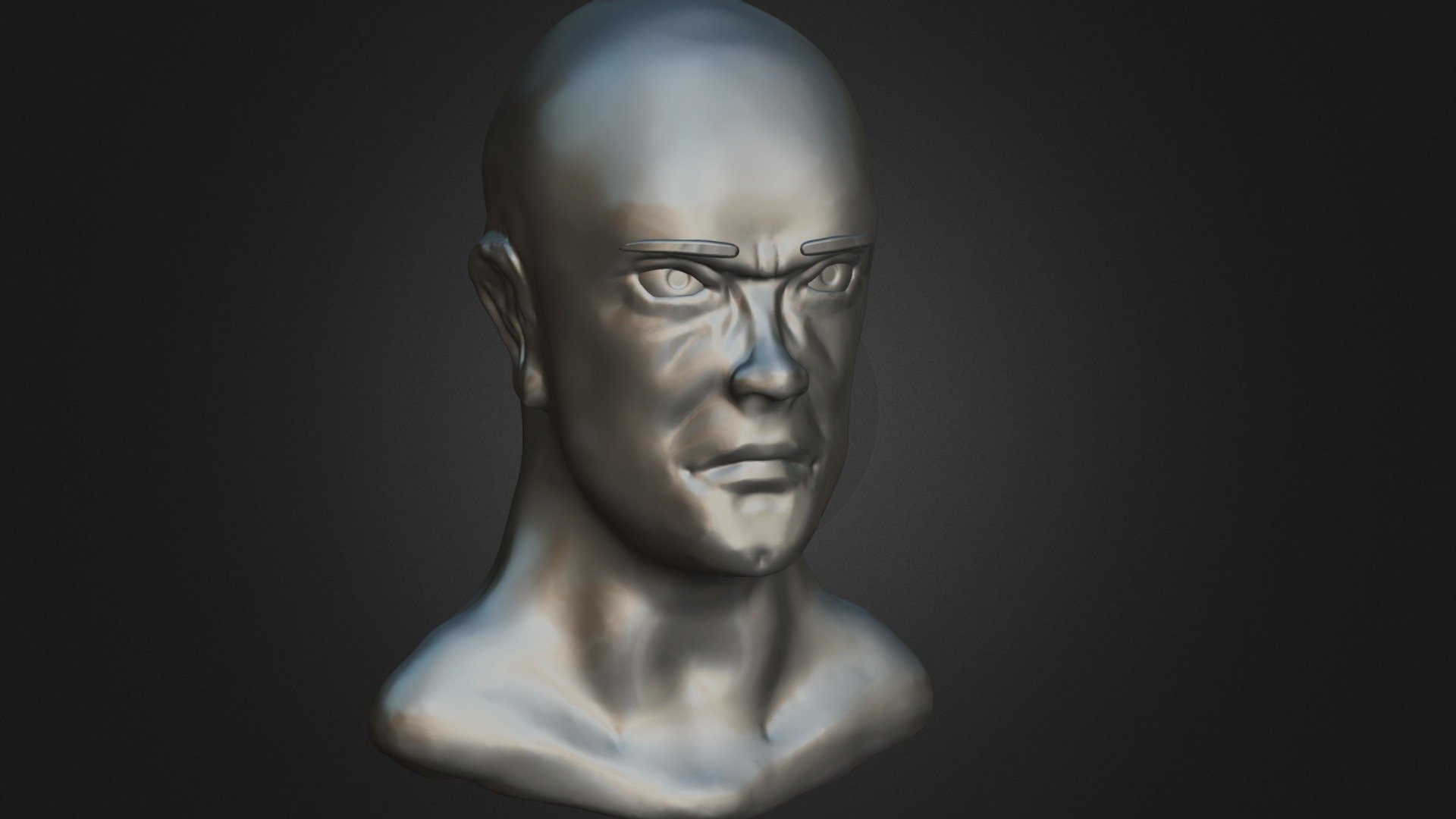 Hitman Bust - Download Free 3D model by www.mrskeleton2002 [4b325c5 ...