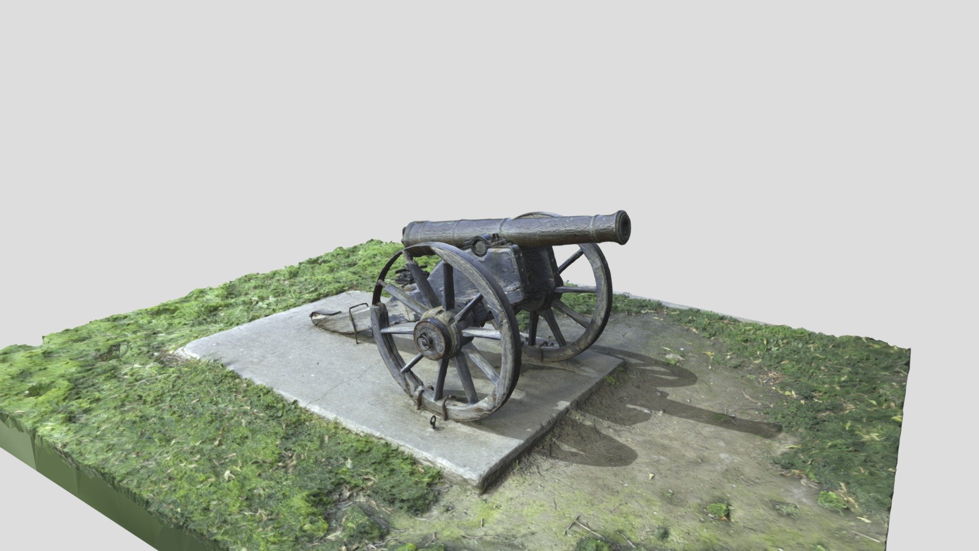 1808 Kinman SBML 6 Pounder Cannon - Download Free 3D model by Blair ...