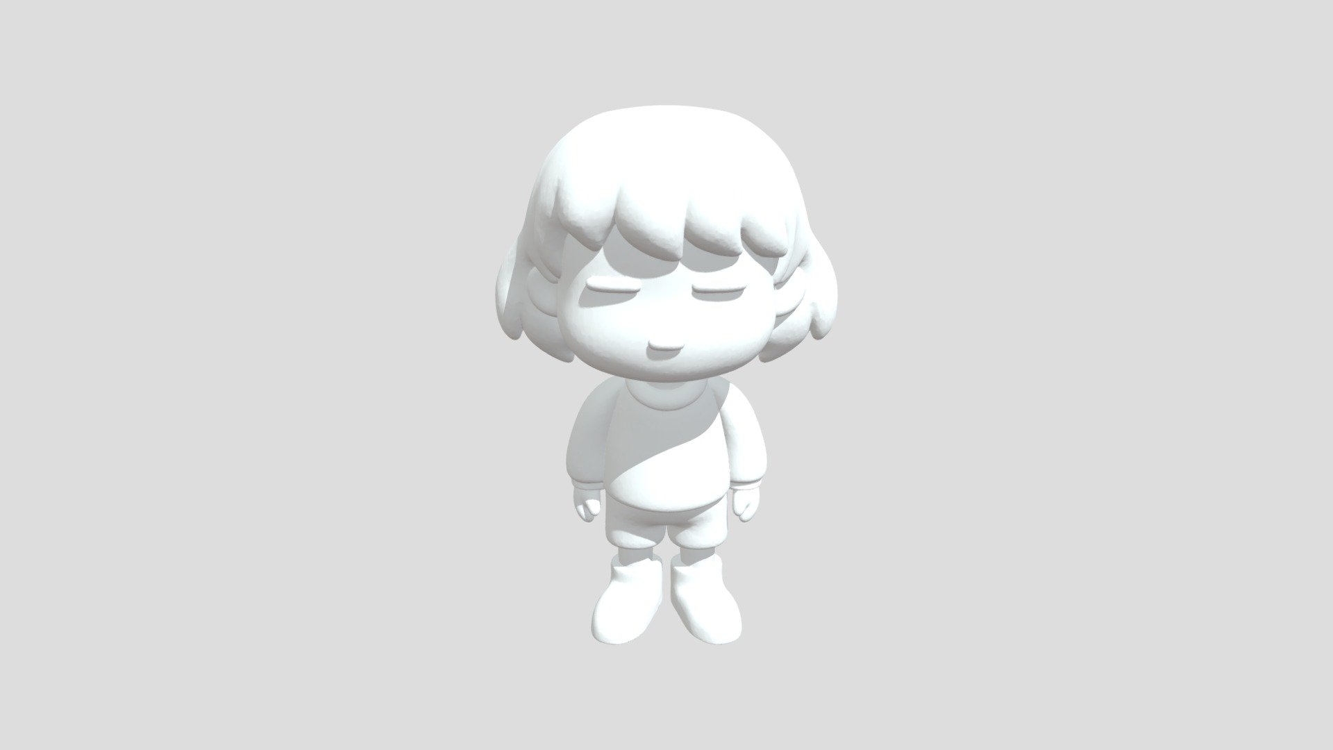 Frisk - Download Free 3D model by AiMammoth [4b34a2d] - Sketchfab