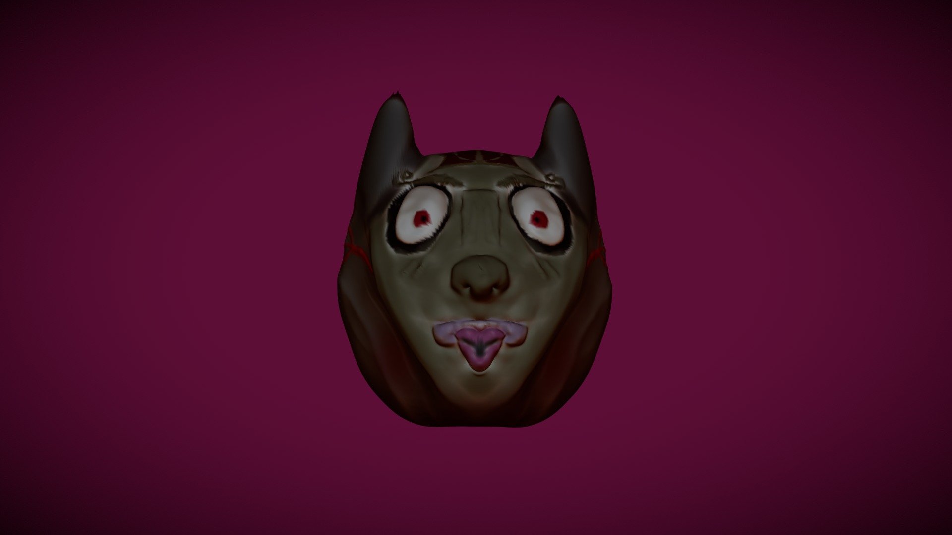 Demon dog - Download Free 3D model by threehoursinhell [4b34a88 ...