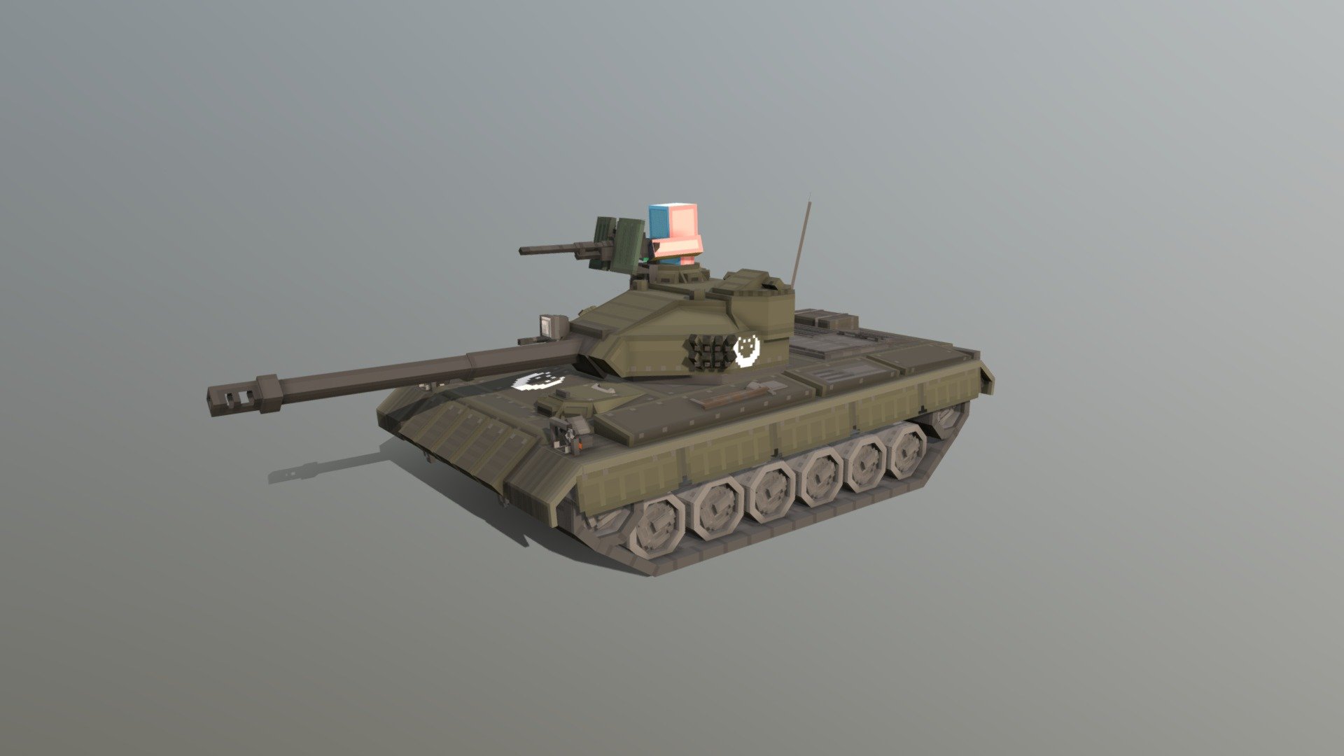 Tareta 61 (1951 1964) - 3D model by Fort-163 [4b34ded] - Sketchfab