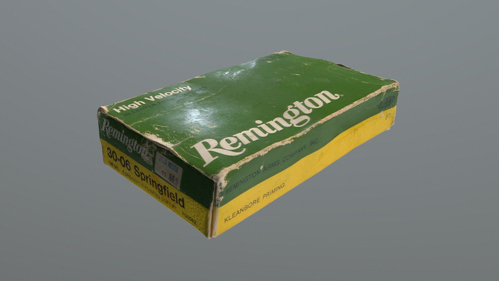 Remington Box - 3D model by 76b406d1cafebf6d5b [4b36259] - Sketchfab