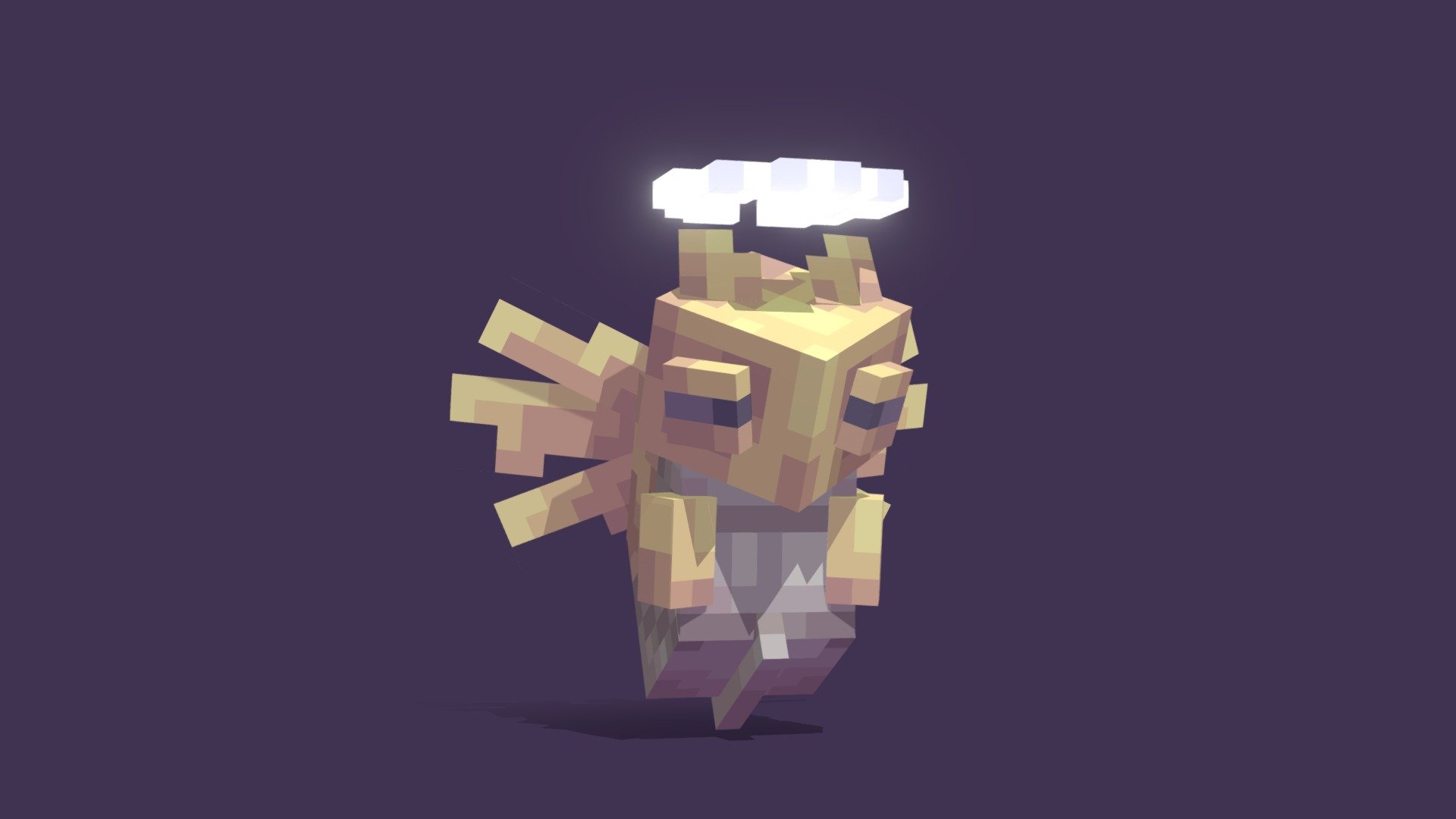 Shedinja - 3D model by 晴路卡 (@l0y) [4b36920] - Sketchfab