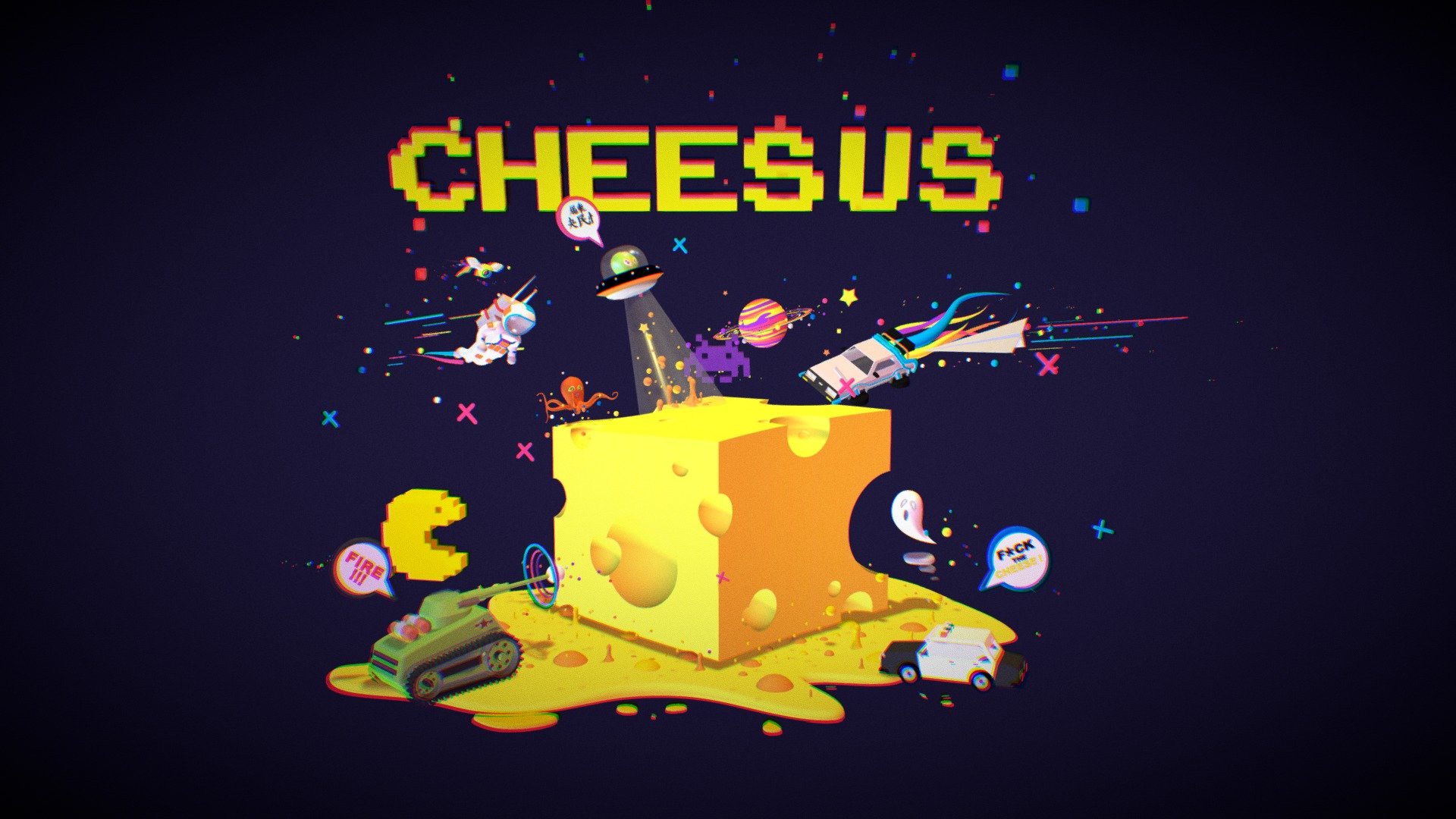 Cheesus 08-01 - 3D model by platinum.design [4b37837] - Sketchfab
