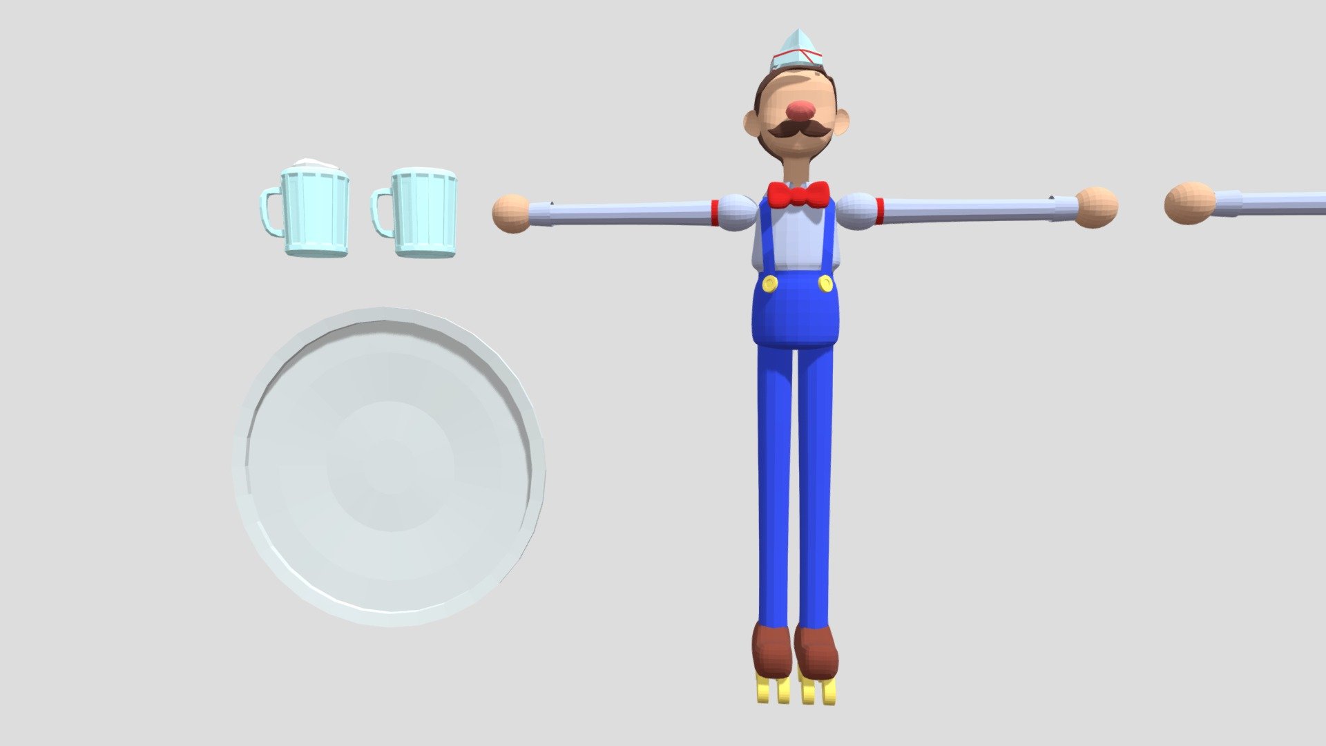 Beer Man - Download Free 3D model by iliamtzfichtl [4b385a0] - Sketchfab