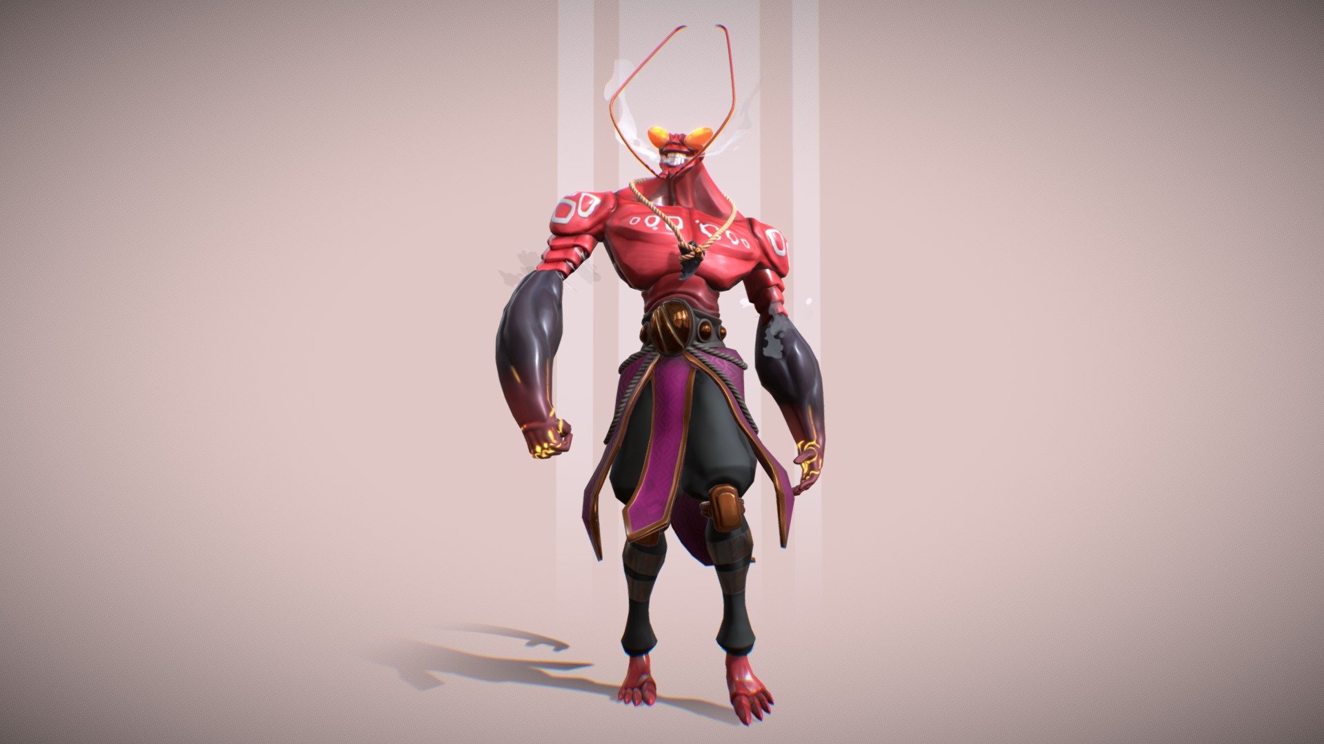 Krillman - 3D model by Jahviez [4b3983f] - Sketchfab