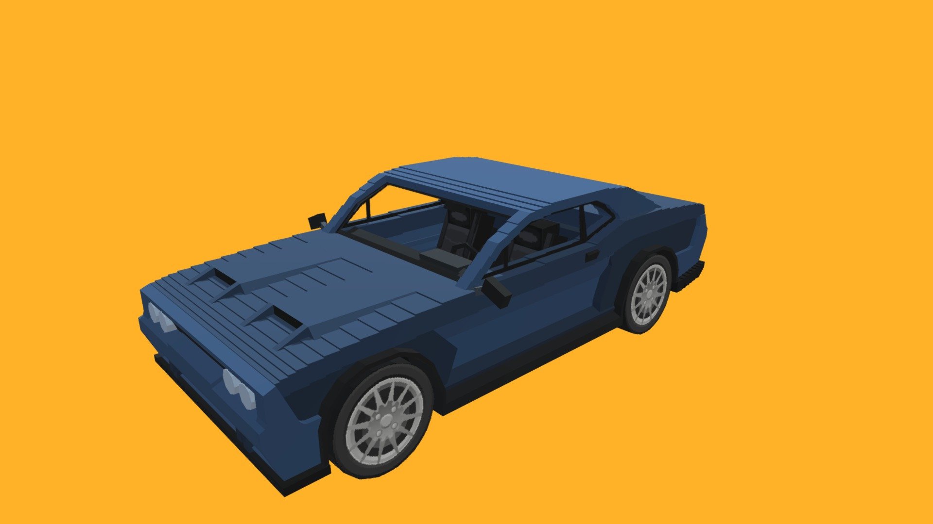 PixelMine | Dodge Challenger - 3D model by PixelMine [4b3aa9e] - Sketchfab
