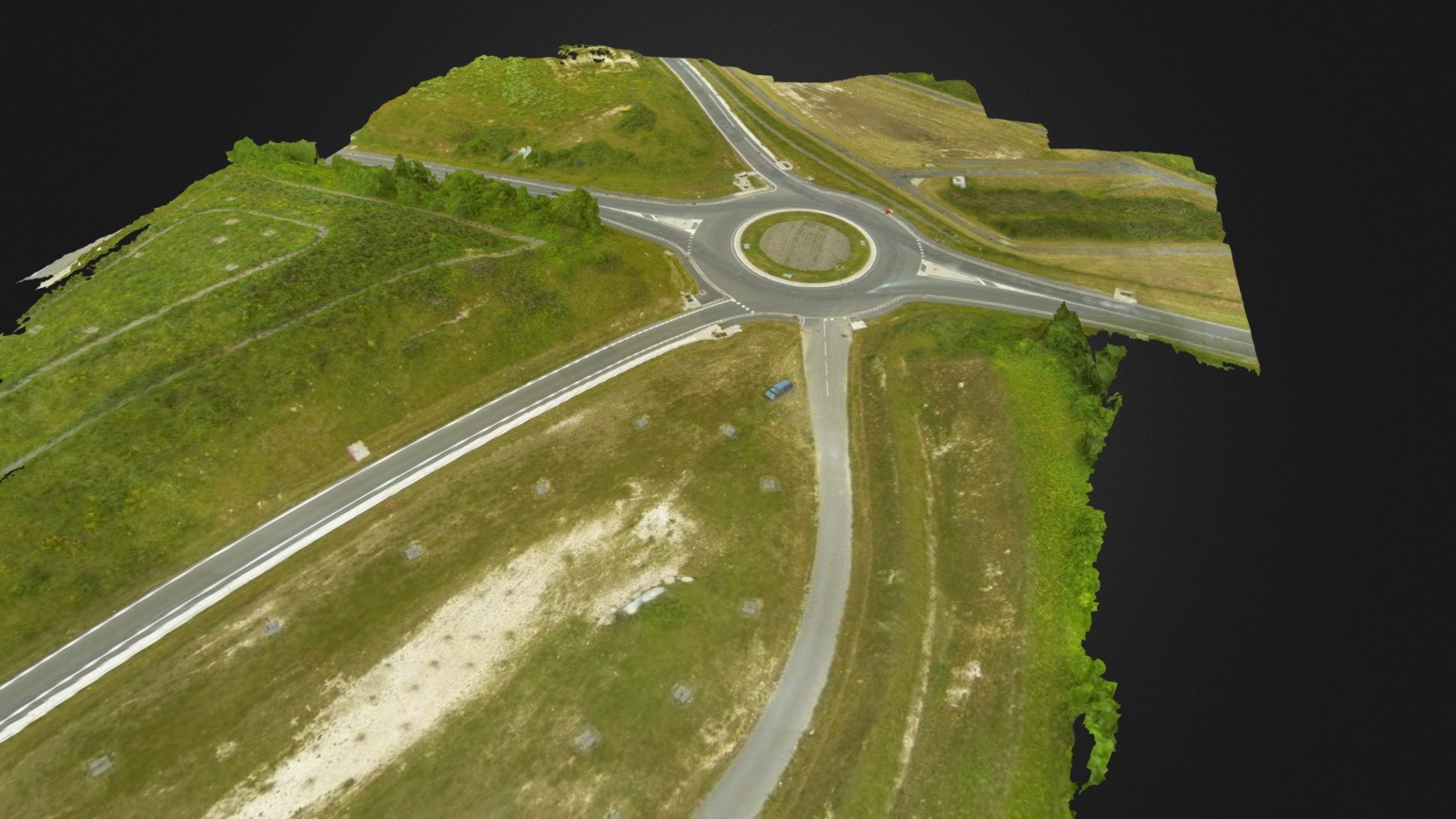 Rond-point 3D - 3D model by chess [4b3aaf1] - Sketchfab