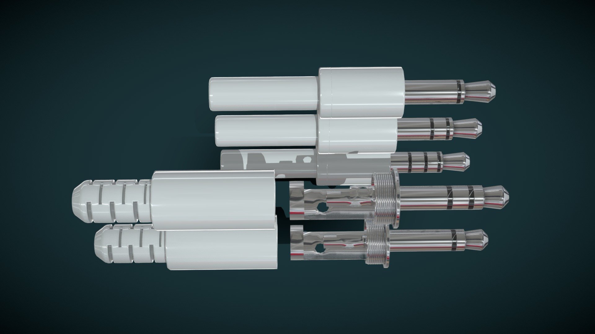 Audio Jack Pins: Electronics [3D] - 3D model by MeshBountyPlus ...