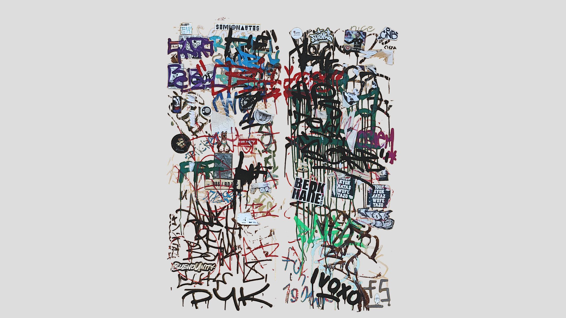[CCO] Decal - Graffiti Textures - Download Free 3D model by ...