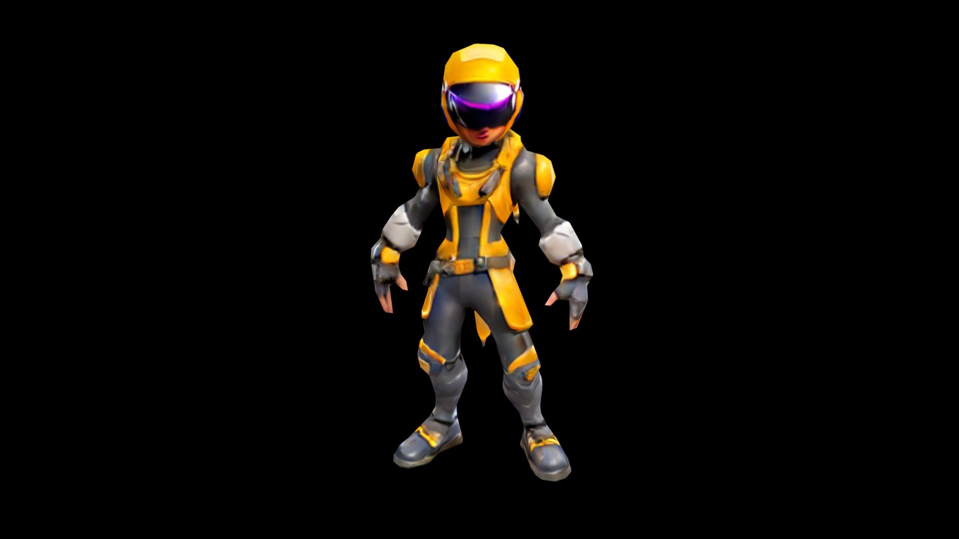 "Yellow Jacket with Futuristic Design and Powerf - Download Free 3D ...
