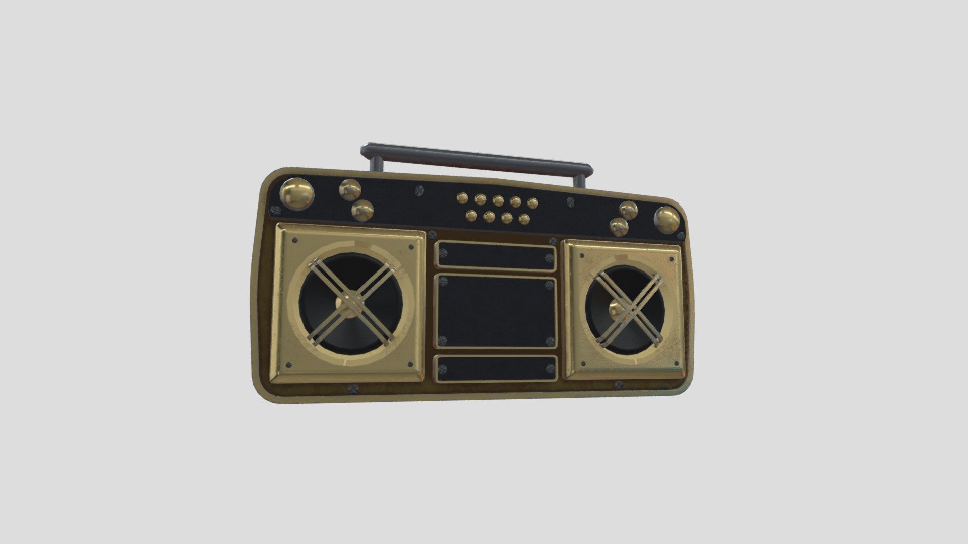 Boombox from Roblox - 3D model by Logos on Prisma3D Channel on Sketchfab! (@LogosOnP3DYT ...