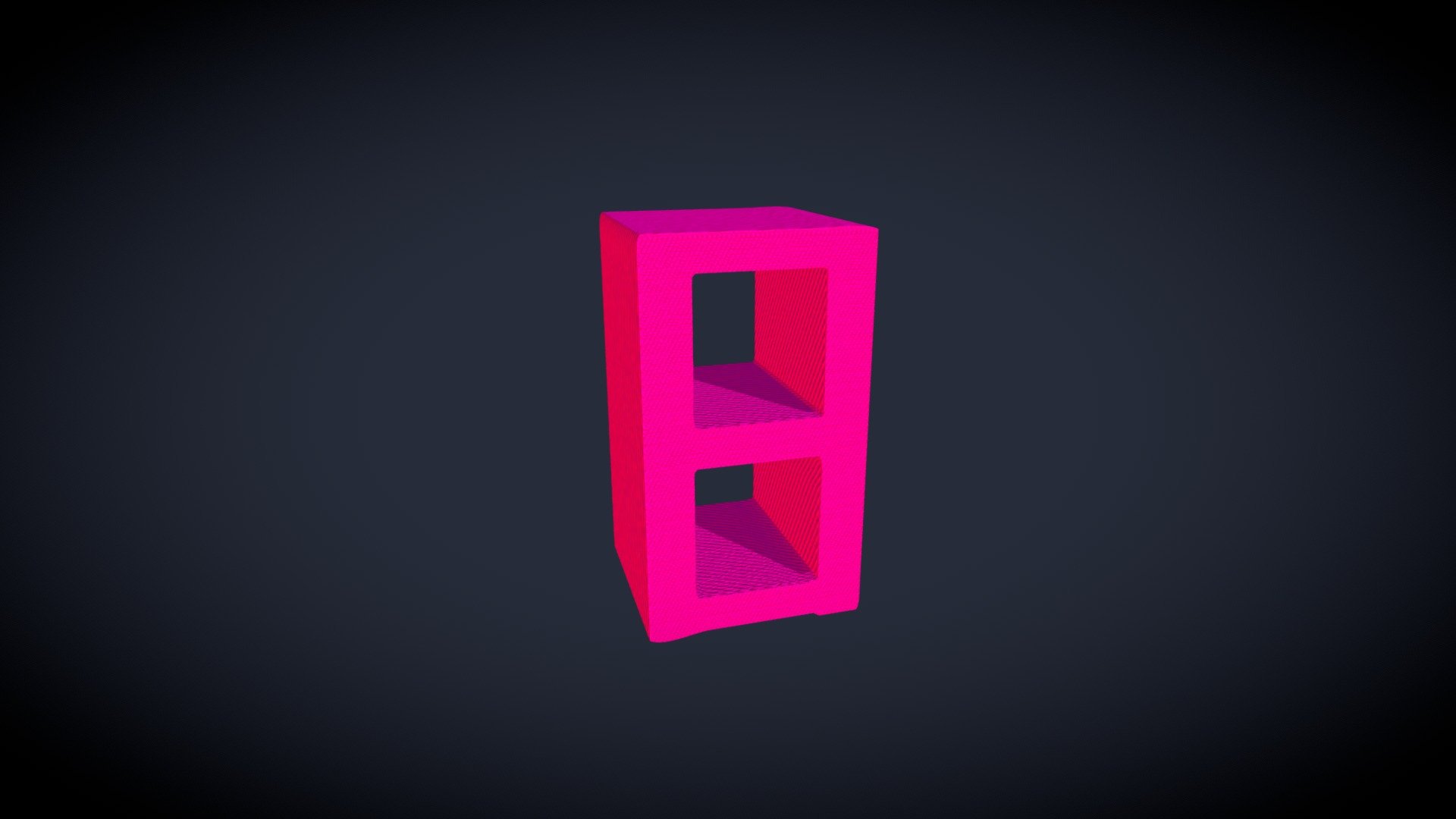 First Pink Cinder Block Model - Download Free 3D model by willart4food ...