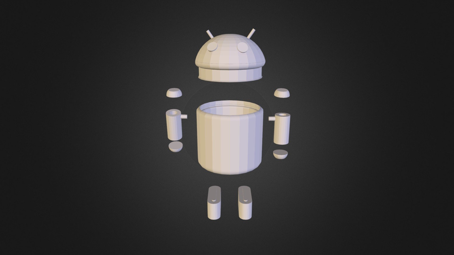 dROIdBoT2 - 3D model by 3dindustries [4b3ed6e] - Sketchfab