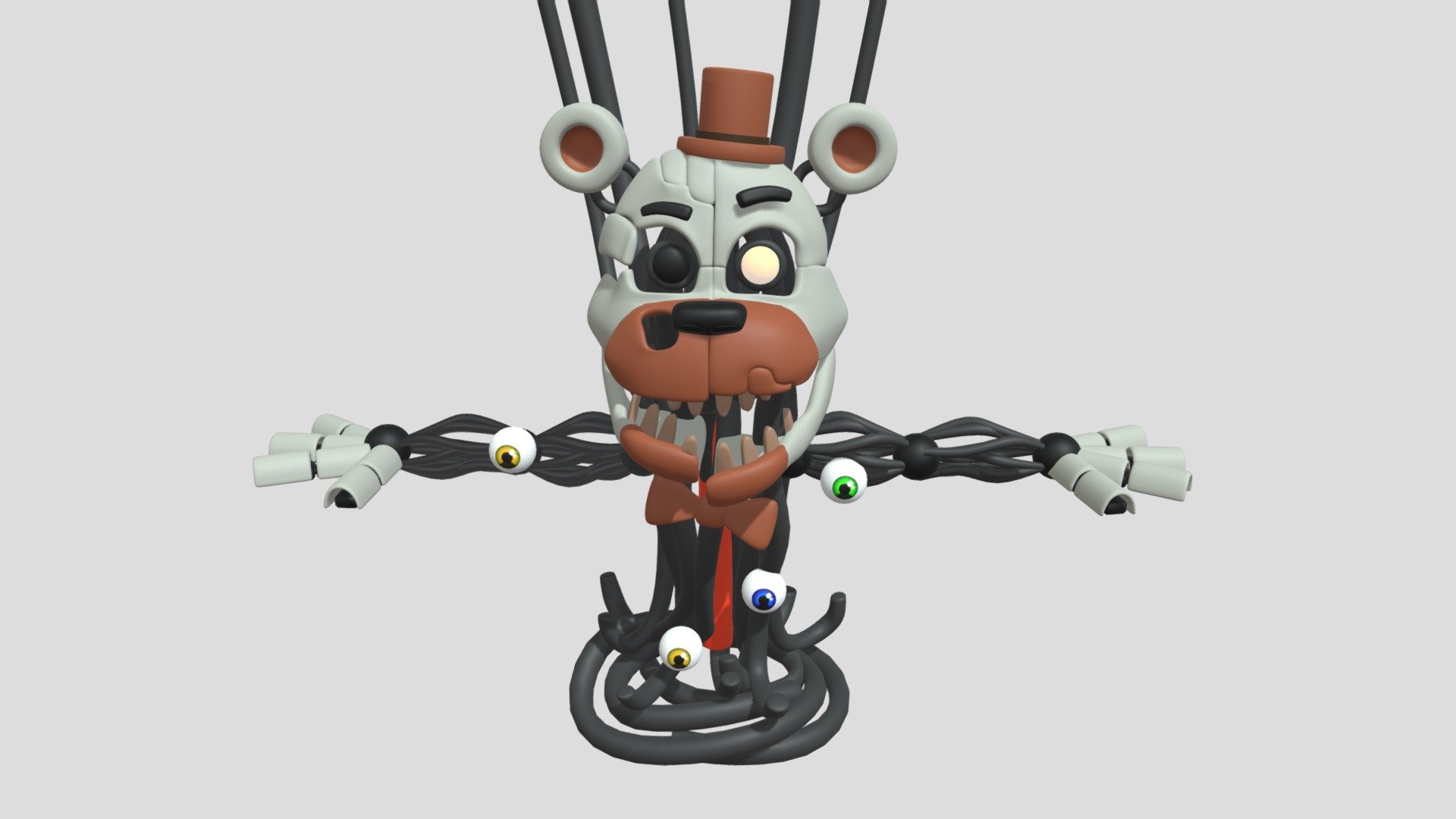 Adventure Molten Freddy - Download Free 3D model by skylajade69 ...