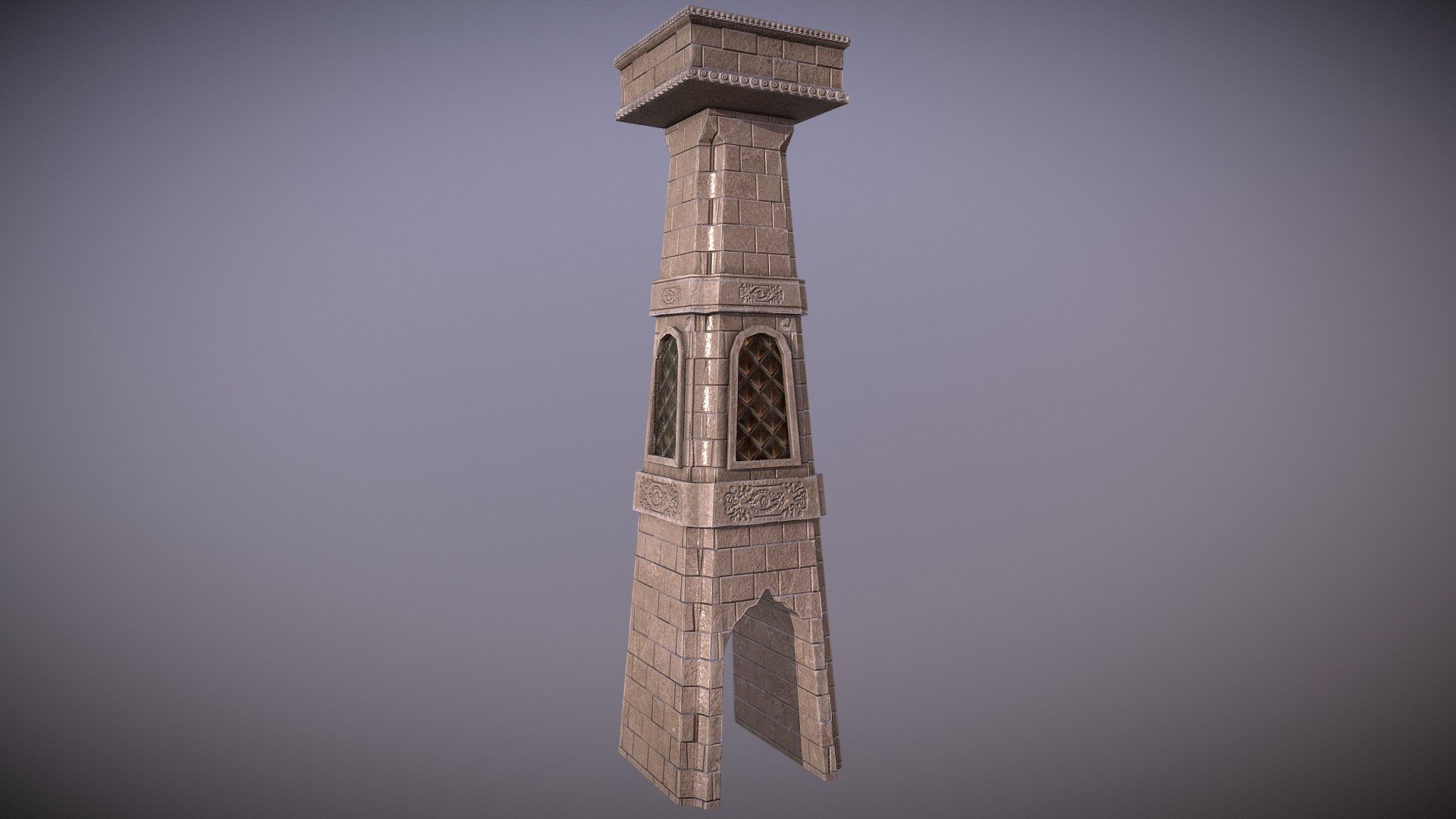 Tower - 3D model by Victor Shell Technologies (@victorshelltech ...