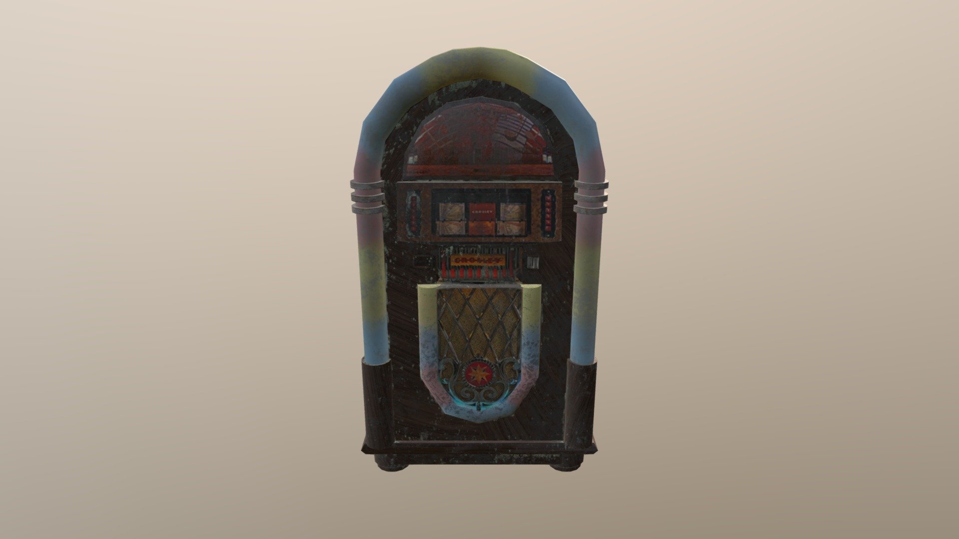 Jukebox - Download Free 3D model by SorajakPannarut [4b41902] - Sketchfab