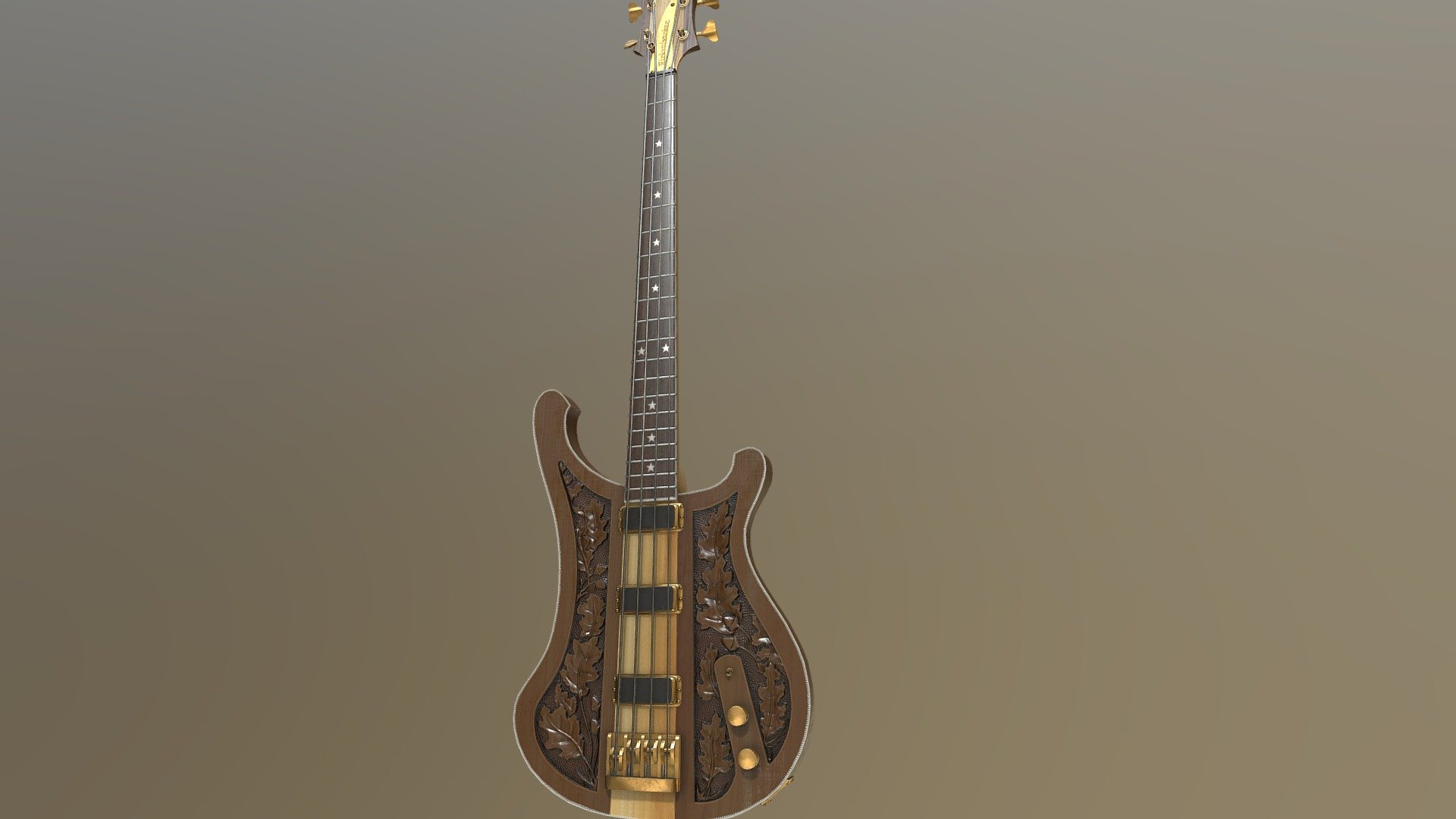 Rickenbacker Lemmy's bass - Download Free 3D model by Figurka [4b44007 ...