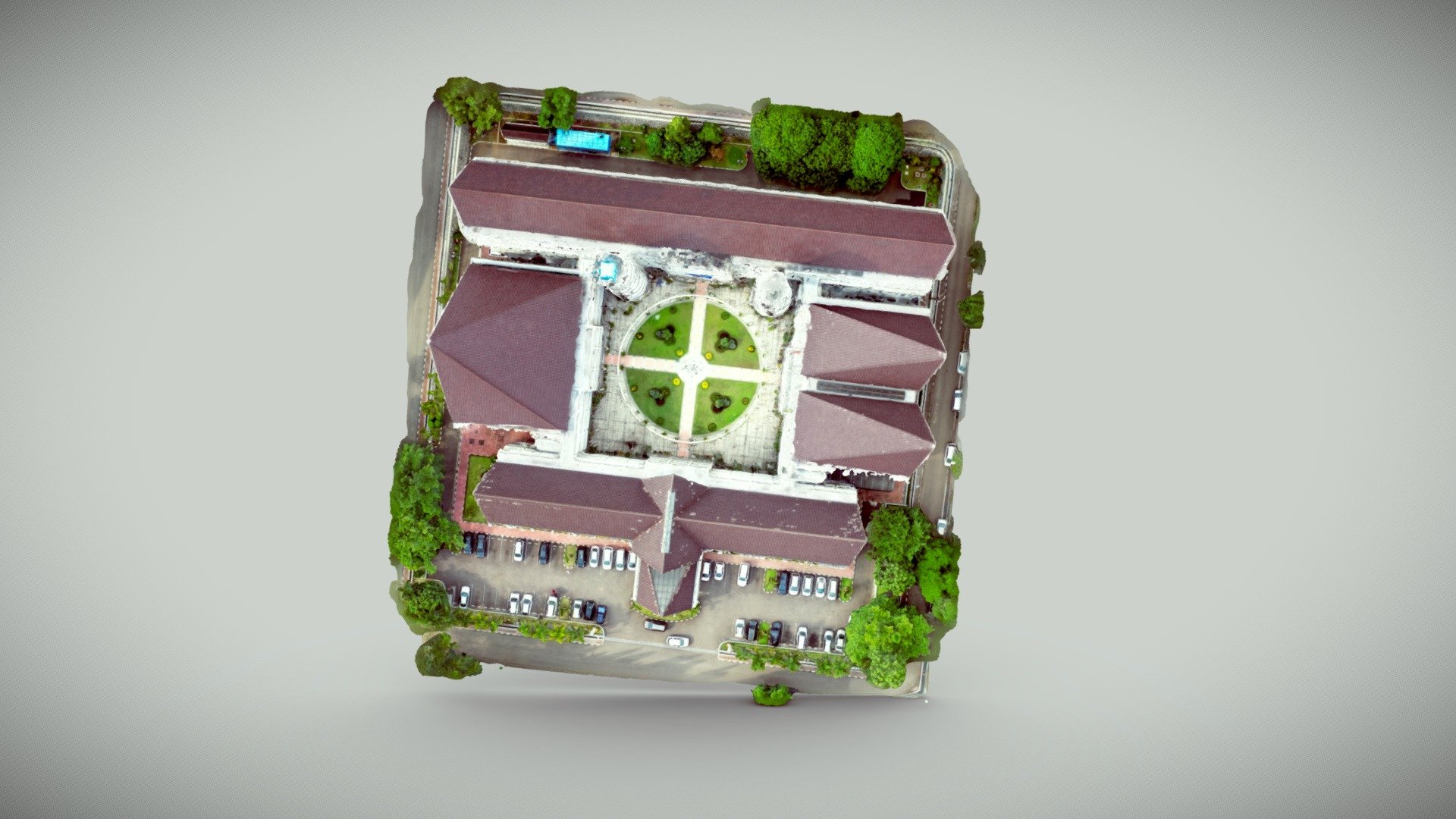 GEDUNG JICA UNIVERSITAS PENDIDIKAN INDONESIA - 3D model by Naufal ...