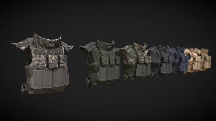Vest 3D models - Sketchfab