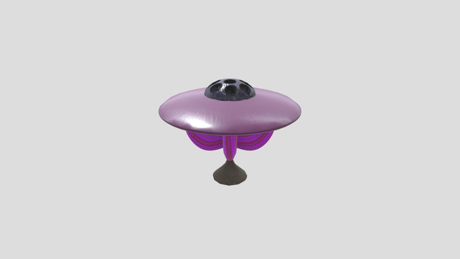 Alien Mushroom - 3D model by EducationalMoose [4b47381] - Sketchfab