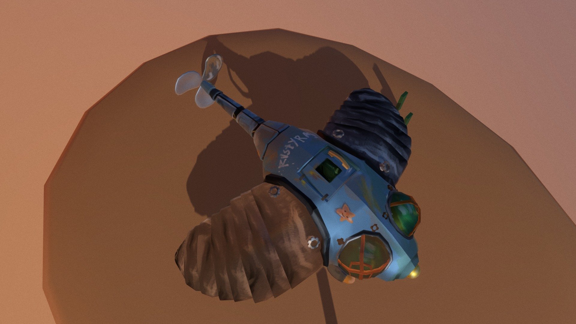 Rustyray - 3D model by kayleeboates [4b47e89] - Sketchfab