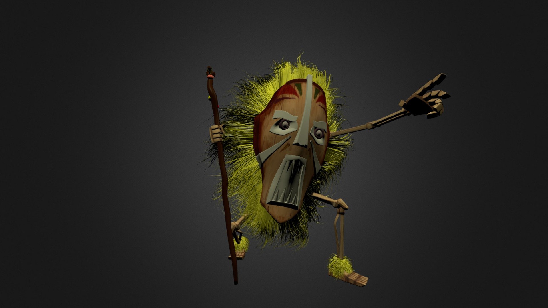 Vodoo - Download Free 3D model by remi.baudvin [4b481e0] - Sketchfab