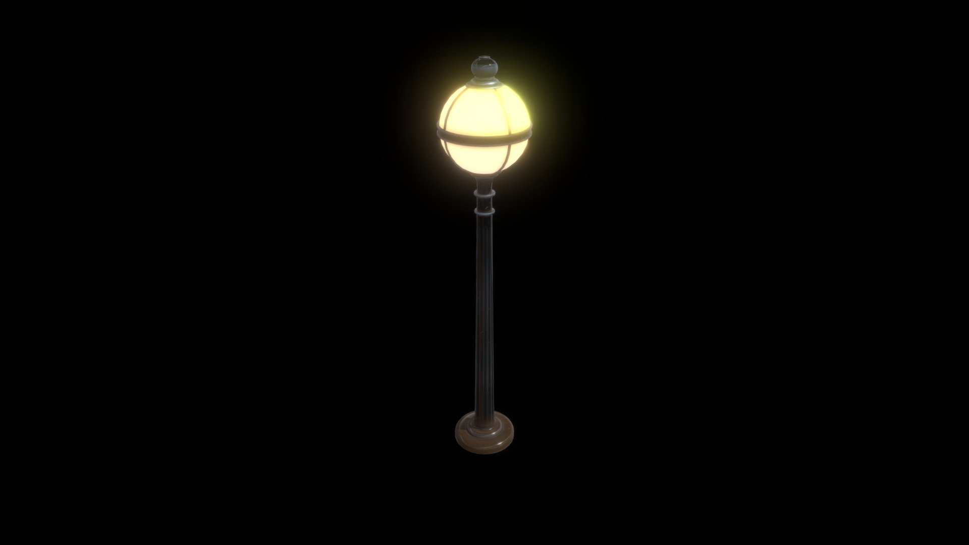Traditional Lamp Post - 3D model by Penn (@penndavis) [4b497c8] - Sketchfab