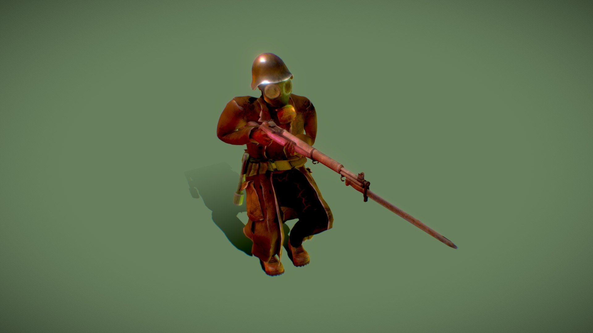 Plague Soldier Monster - Download Free 3D model by Harri Jokinen ...