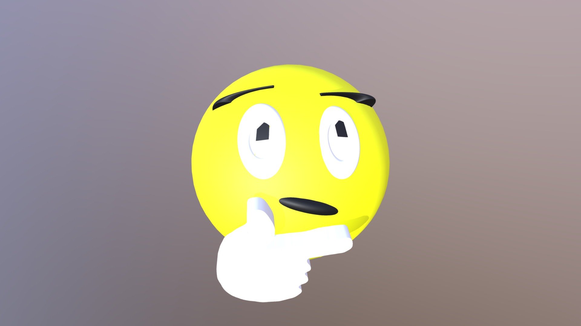 Thinking 1 - Download Free 3D model by cryptocutter [4b4c950] - Sketchfab