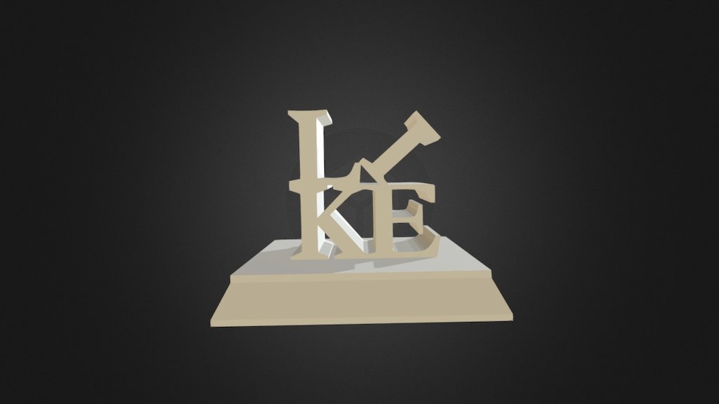 Like - 3D model by librlaurie [4b4cdf9] - Sketchfab