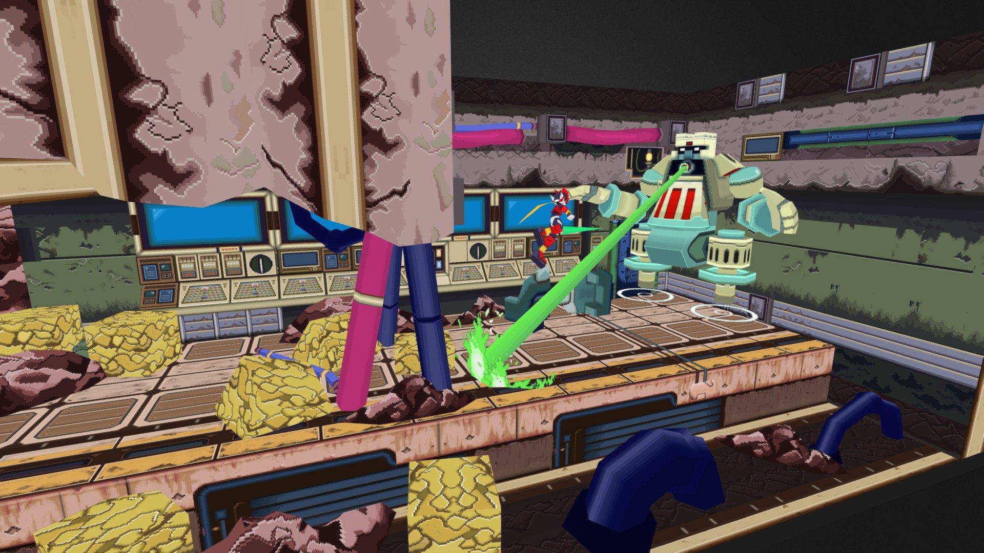Mega Man Zero Ruined Laboratory - 3D model by Vin L (@vinlai) [4b4da71 ...