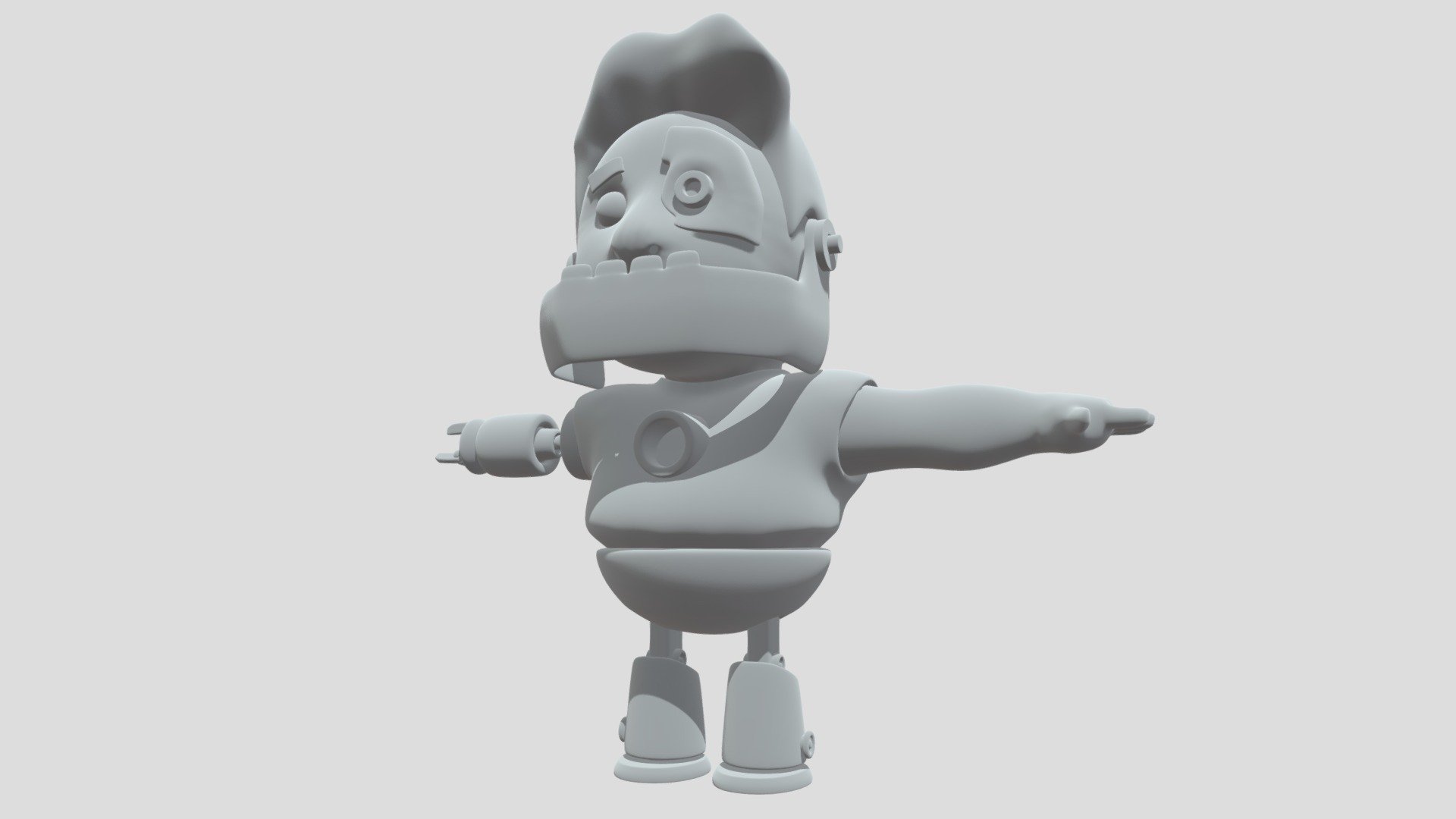 Cyborg - Download Free 3D model by sergiomm [4b4ef3b] - Sketchfab