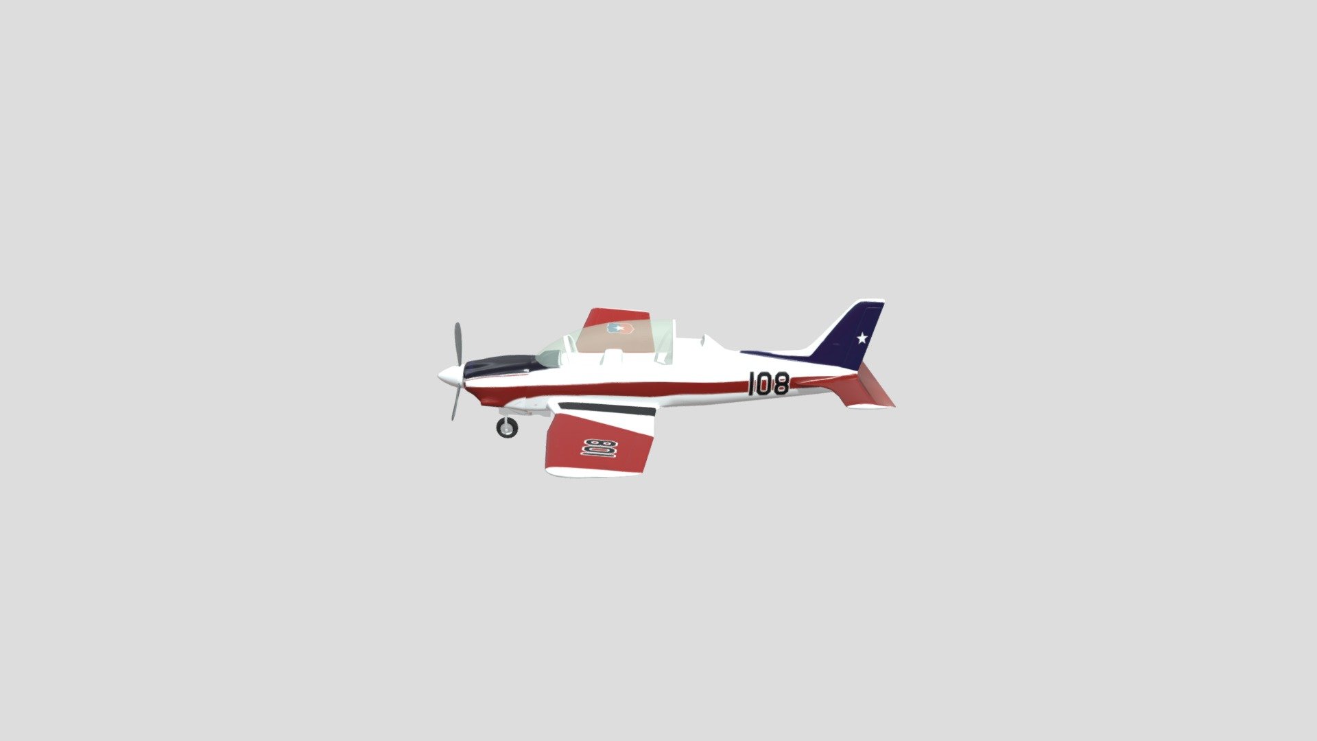 Enaer T-35 Pillan - Download Free 3D model by Jaime Reyes C. (@jreyesc ...