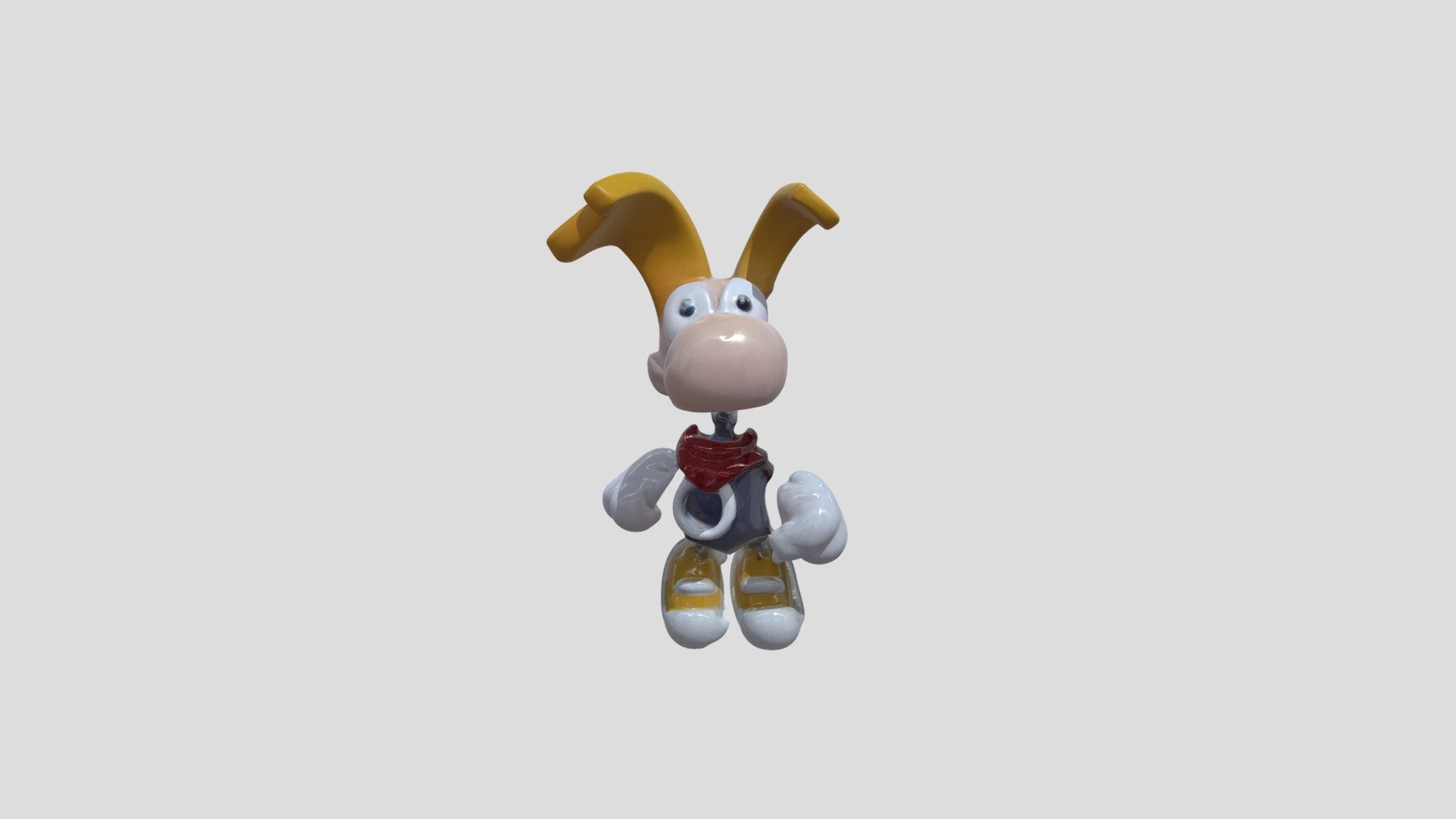 Rayman - Download Free 3D model by jackiebatteau [4b511b3] - Sketchfab
