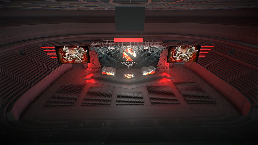 ESports Arena - A 3D model collection by kaikaiprince - Sketchfab