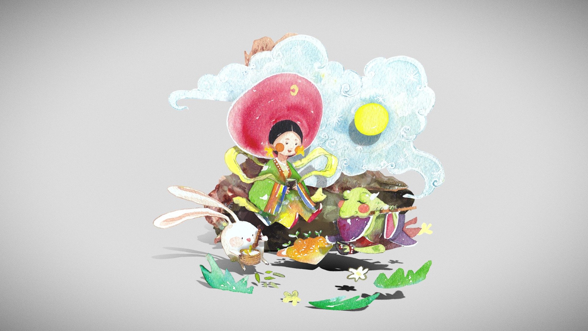 Tohe Mid_Autumn - 3D model by Bepo (@nghiadt2907) [4b52a32] - Sketchfab