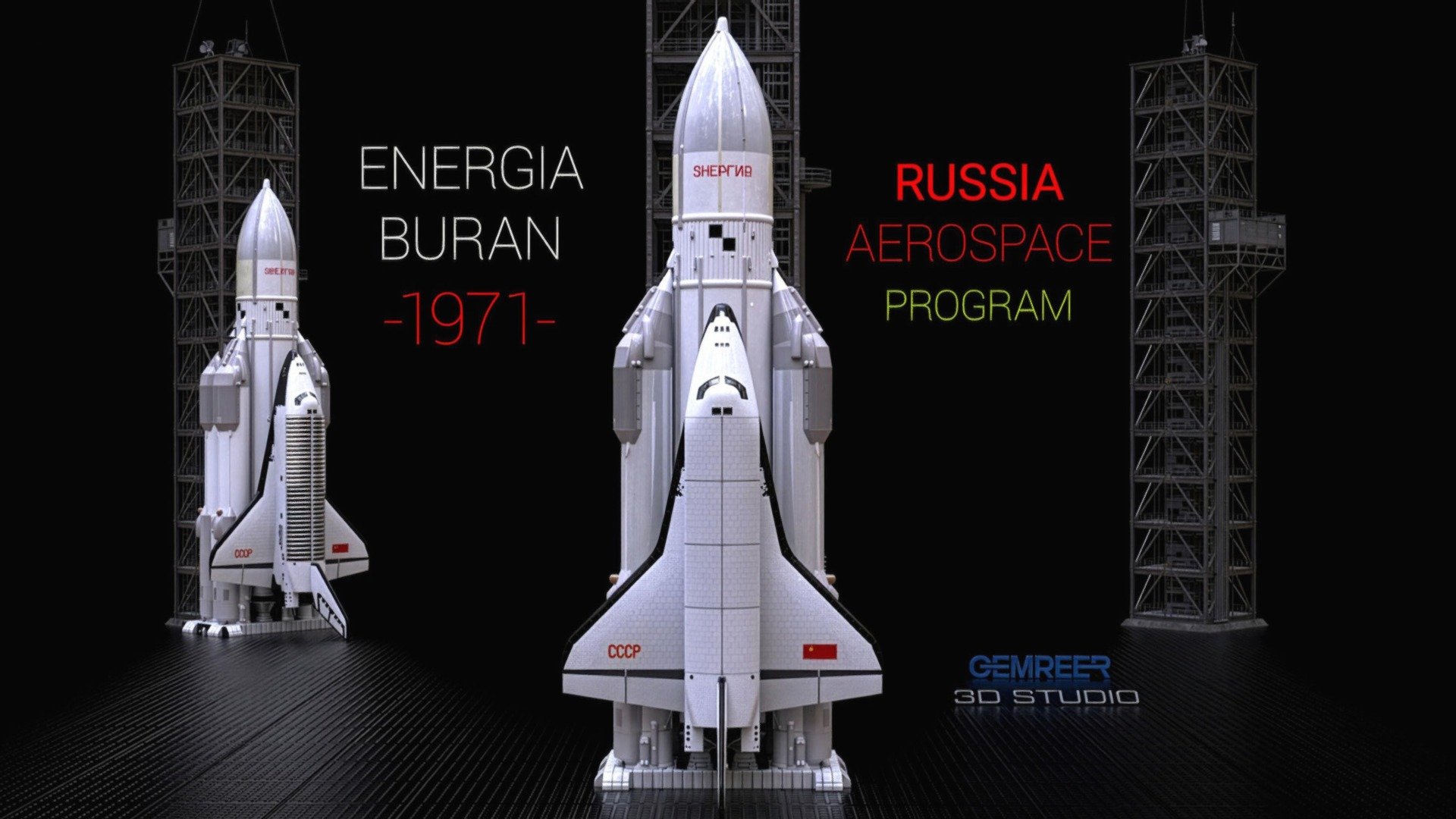 Energia Buran Soviet Aerospace Program - 3D model by Gökhan Emre Er ...