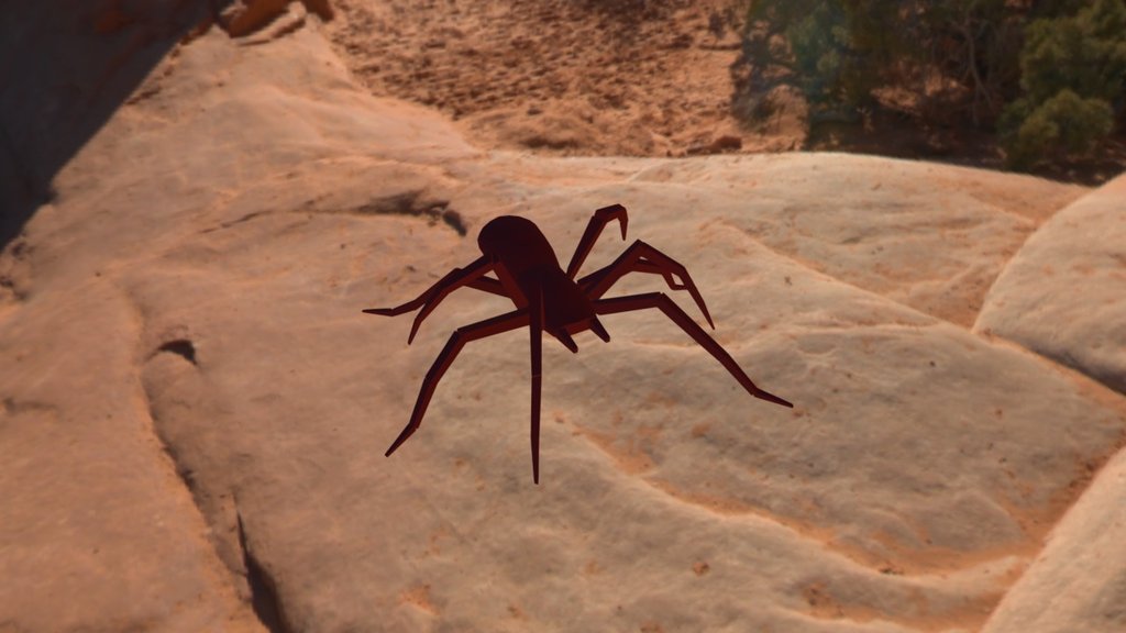 WIP Spider Walk - 3D model by jason_ivens [4b55401] - Sketchfab
