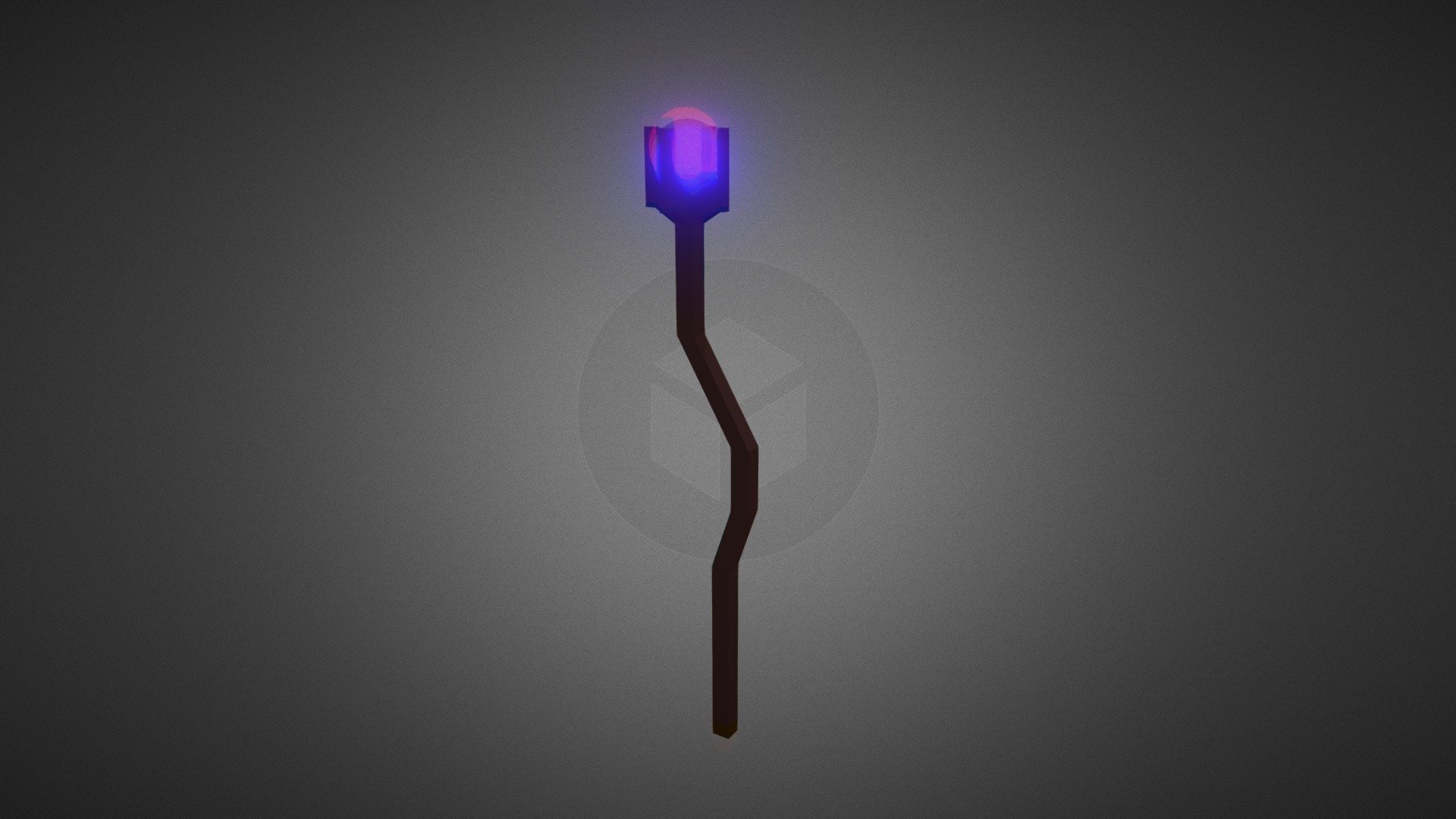 Low Poly Staff - 3D model by joaofilipetelles2 [4b5707f] - Sketchfab