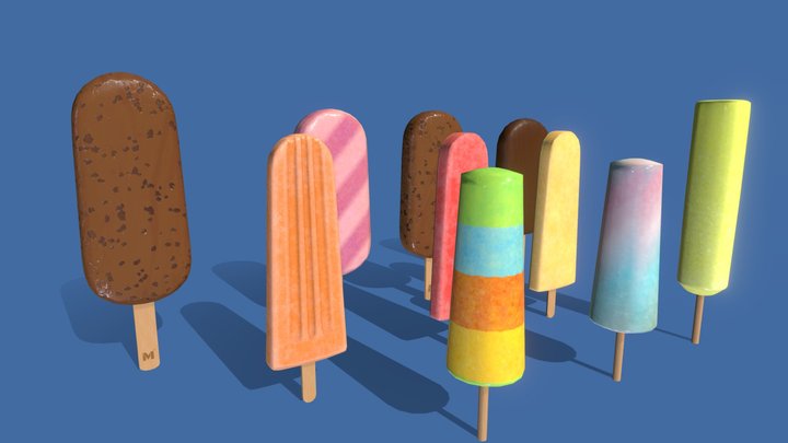 Ice-cube 3D models - Sketchfab
